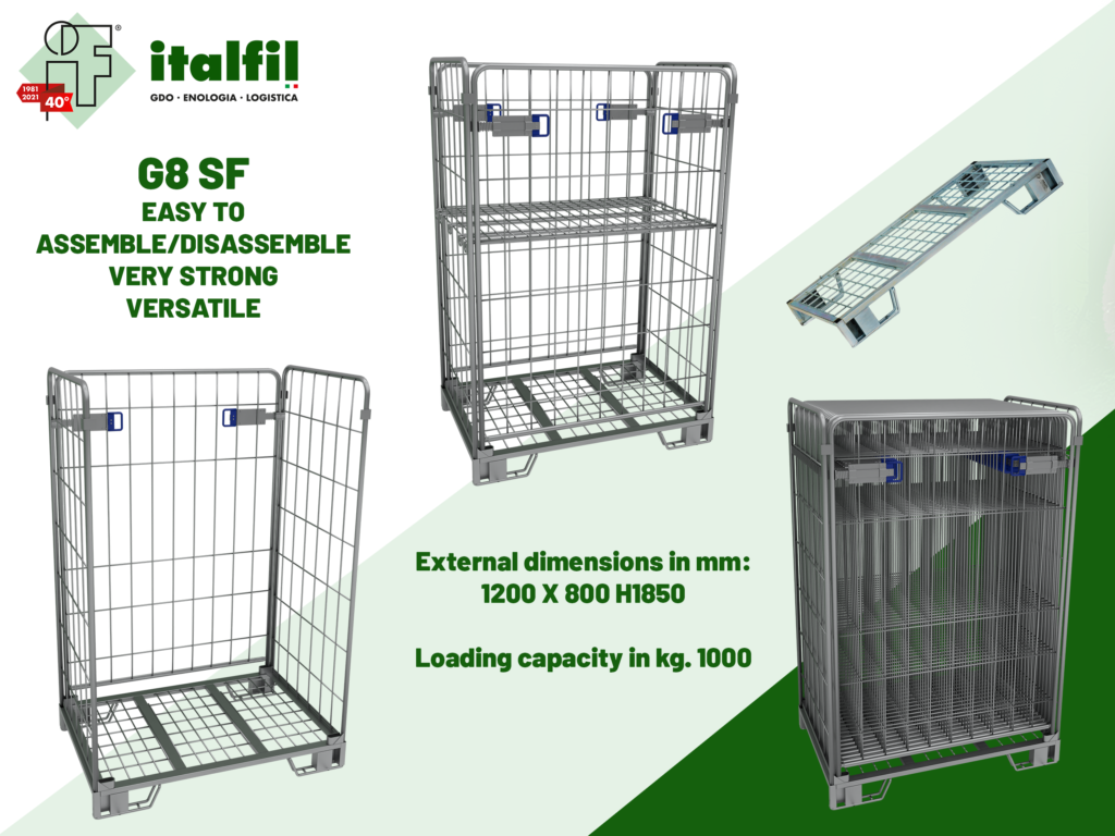 G8SF - A flexible and fast way to move parcel and goods | Italfil
